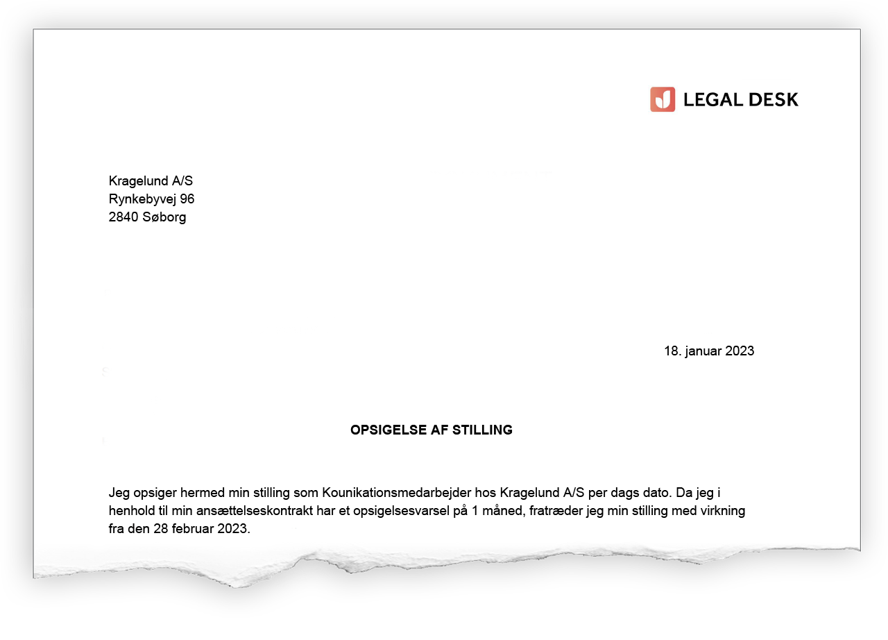 Hvordan Skrive Oppsigelse