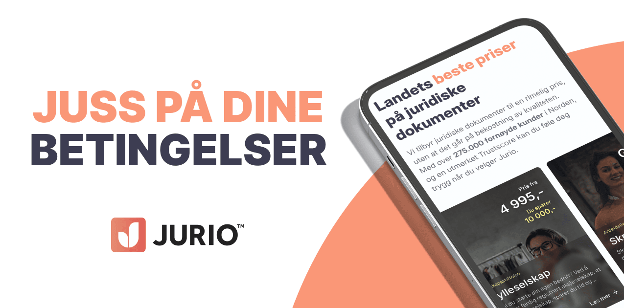 Jurio.com - Juss på dine betingelser