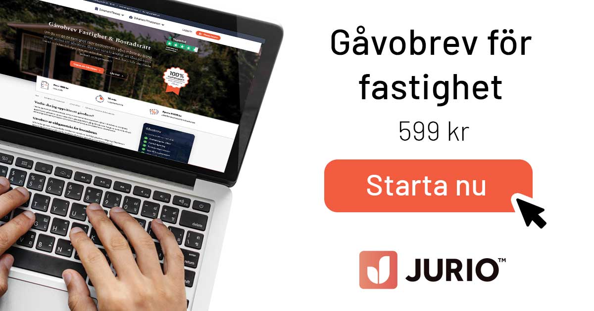 Hembudsklausul vid gåva av fastighet